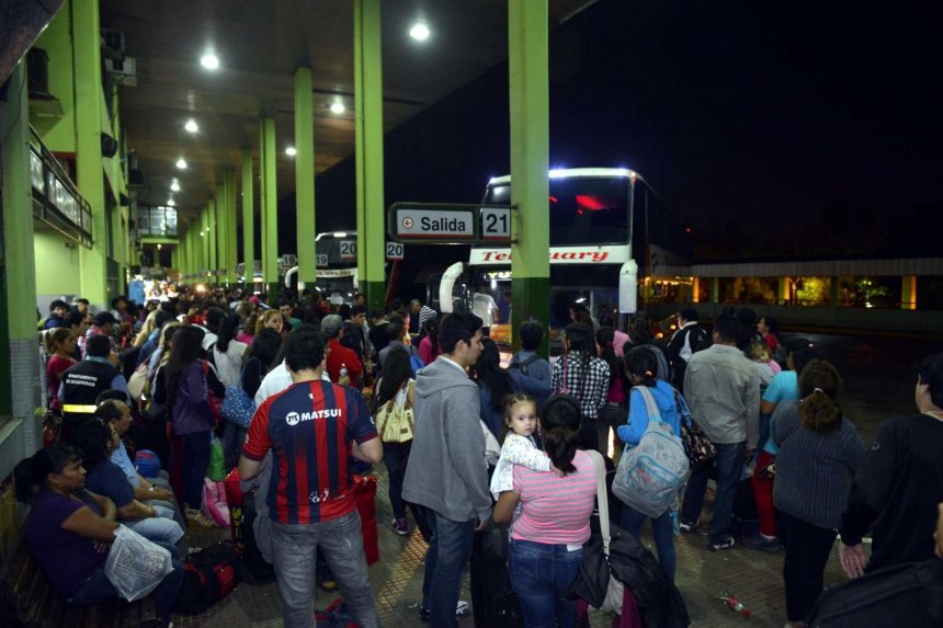 Terminal libera horarios de buses desde esta medianoche - La Unión