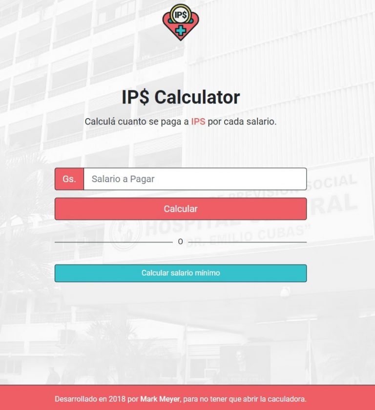 Informático crea plataforma para calcular aportes de IPS - La Unión