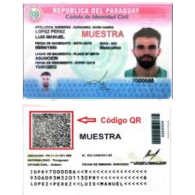 Nueva Cédula de Identidad incorporará código QR - La Unión